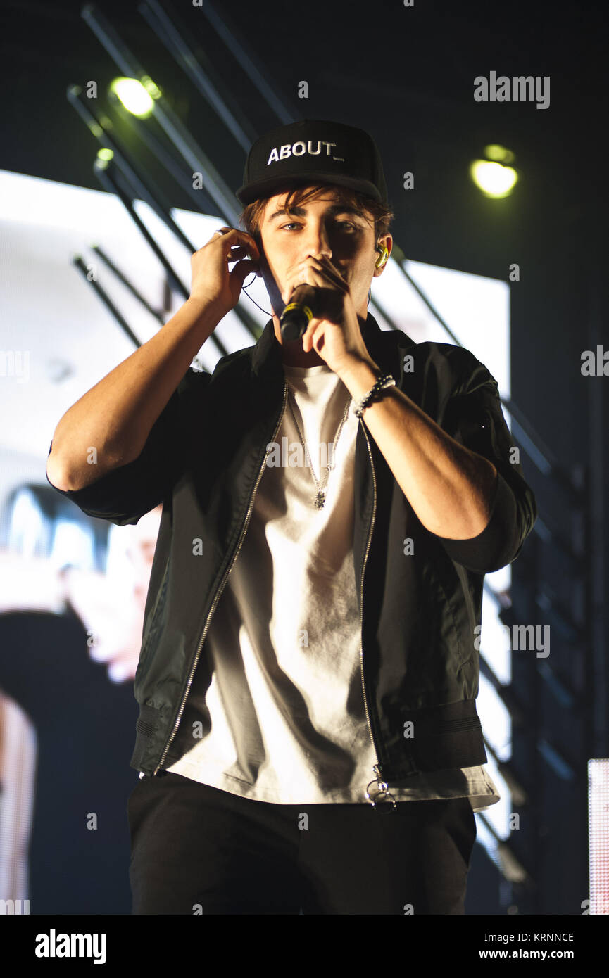 Riki performing live on stage at the Atlantico in Rome, Italy ...