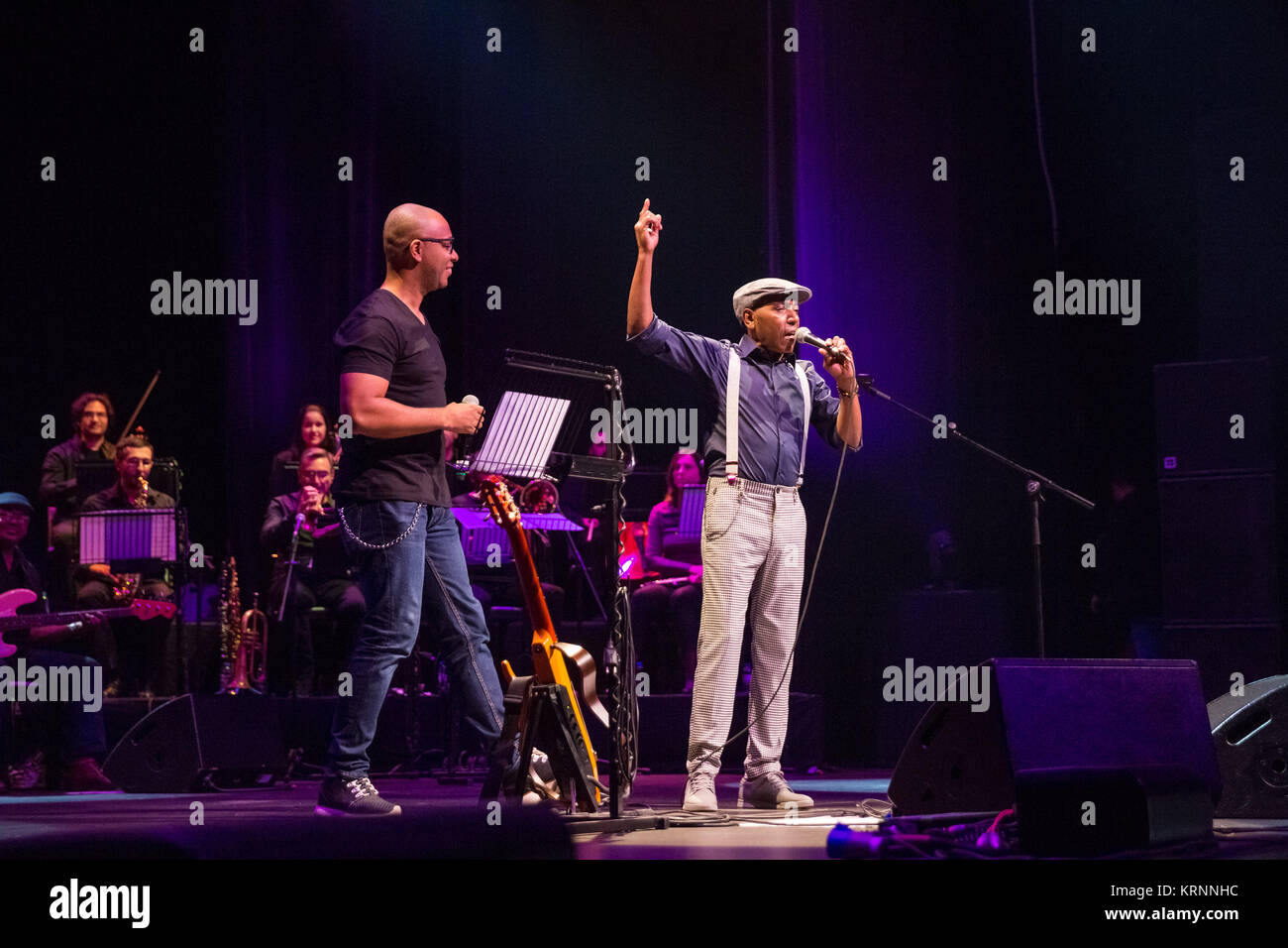 Tito Paris performing live on stage at the Coliseu dos Recreios in ...