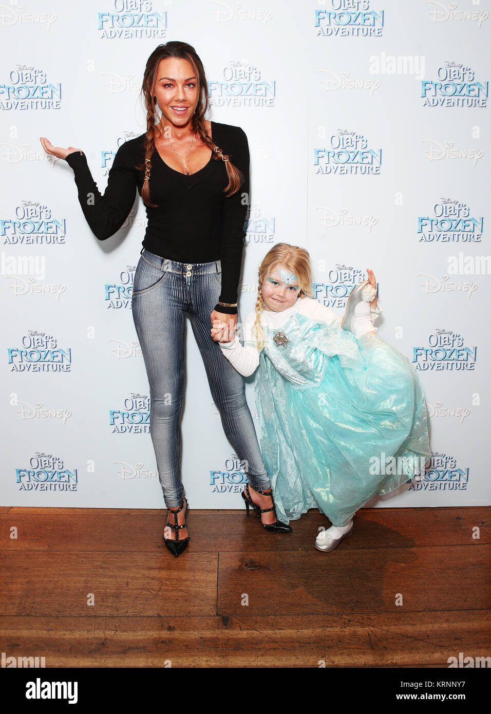 Michelle Heaton and daughter Faith (5) meet much-loved Frozen ...