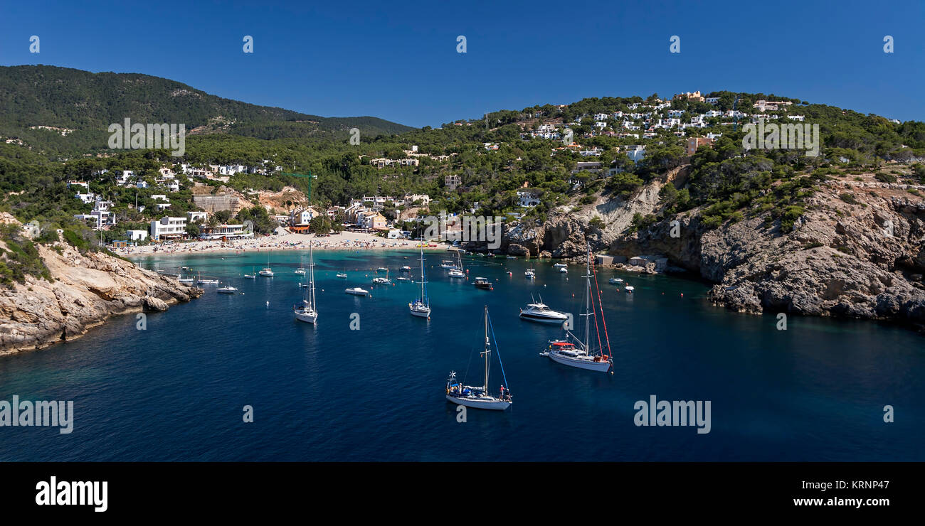Cala Vedella, East Coast , Ibiza, Spain Stock Photo - Alamy