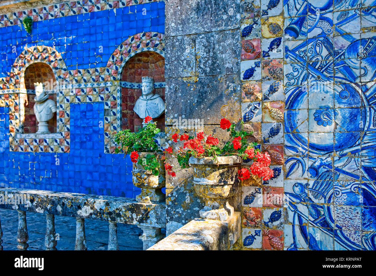 The Palace of the Marquesses of Fronteira Stock Photo - Alamy