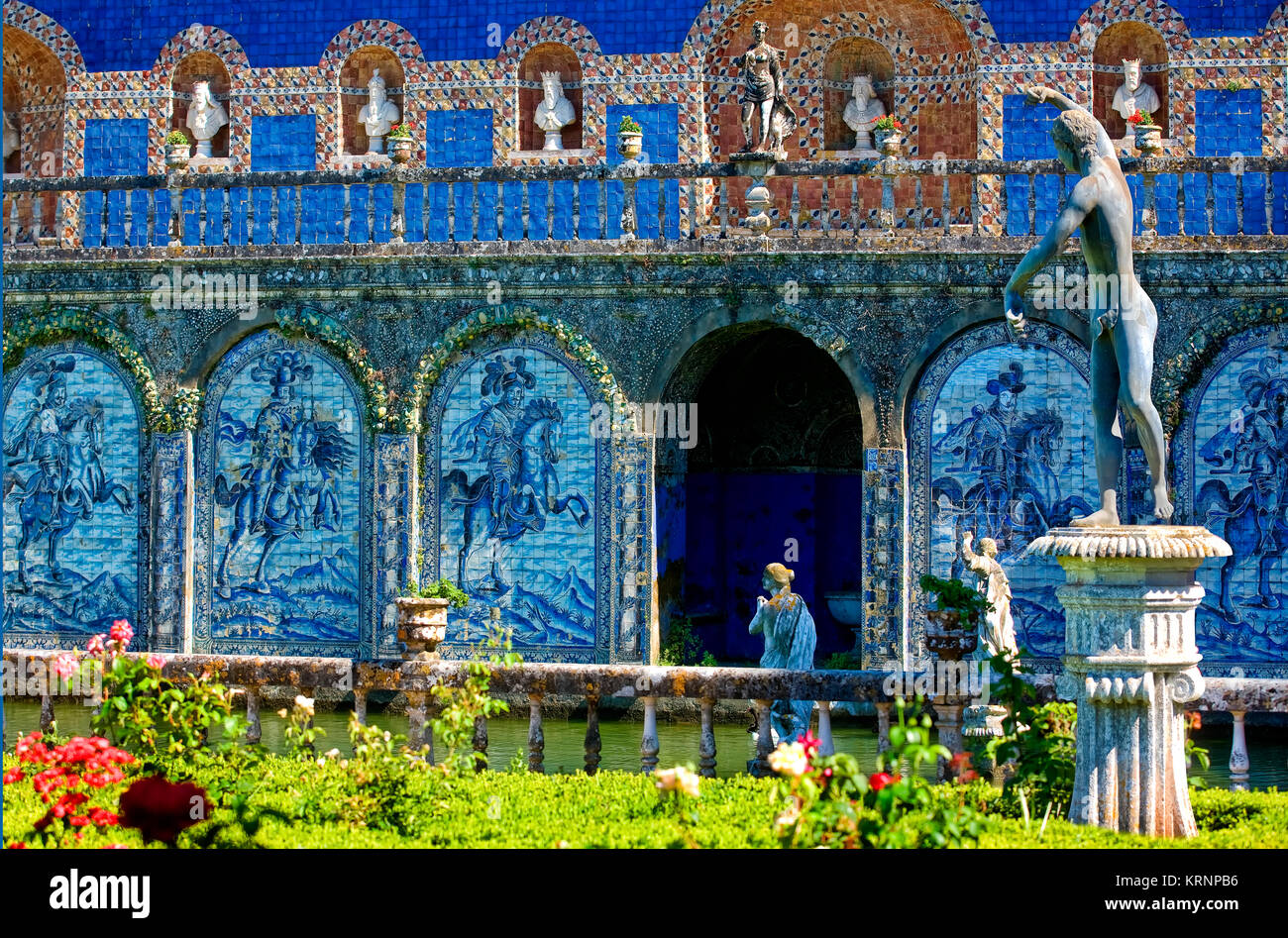 The Palace of the Marquesses of Fronteira Stock Photo - Alamy