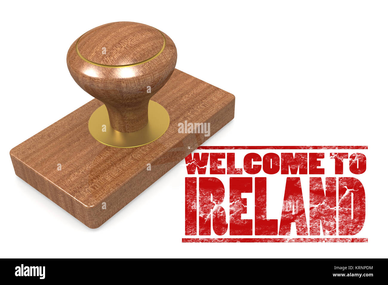 Postage stamp ireland Cut Out Stock Images & Pictures - Alamy