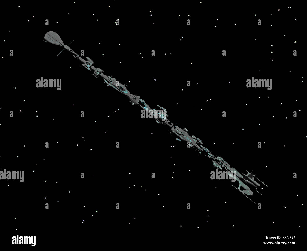 spacecraft in space Stock Photo - Alamy