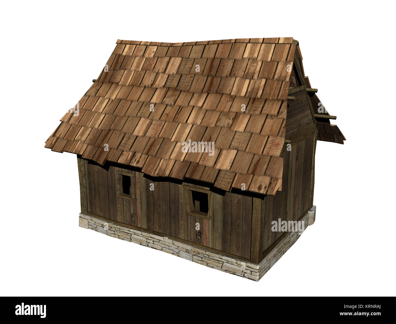 Very old shed Cut Out Stock Images & Pictures - Alamy