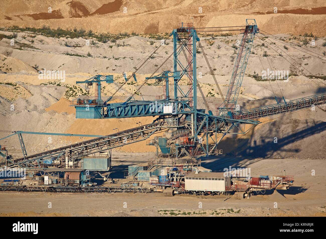 Coal Mine Excavation Stock Photo - Alamy