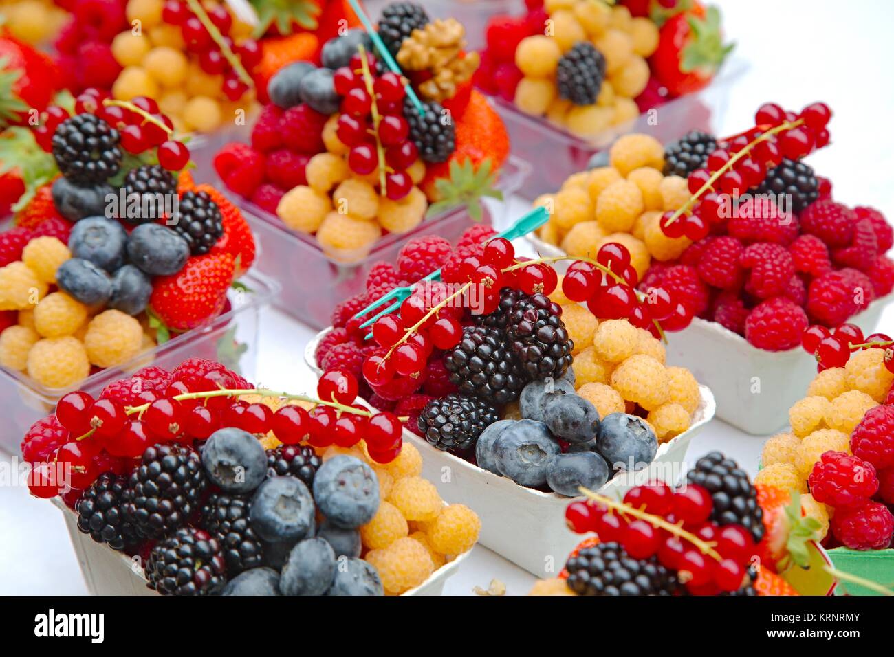 Fresh fruit mix Stock Photo - Alamy