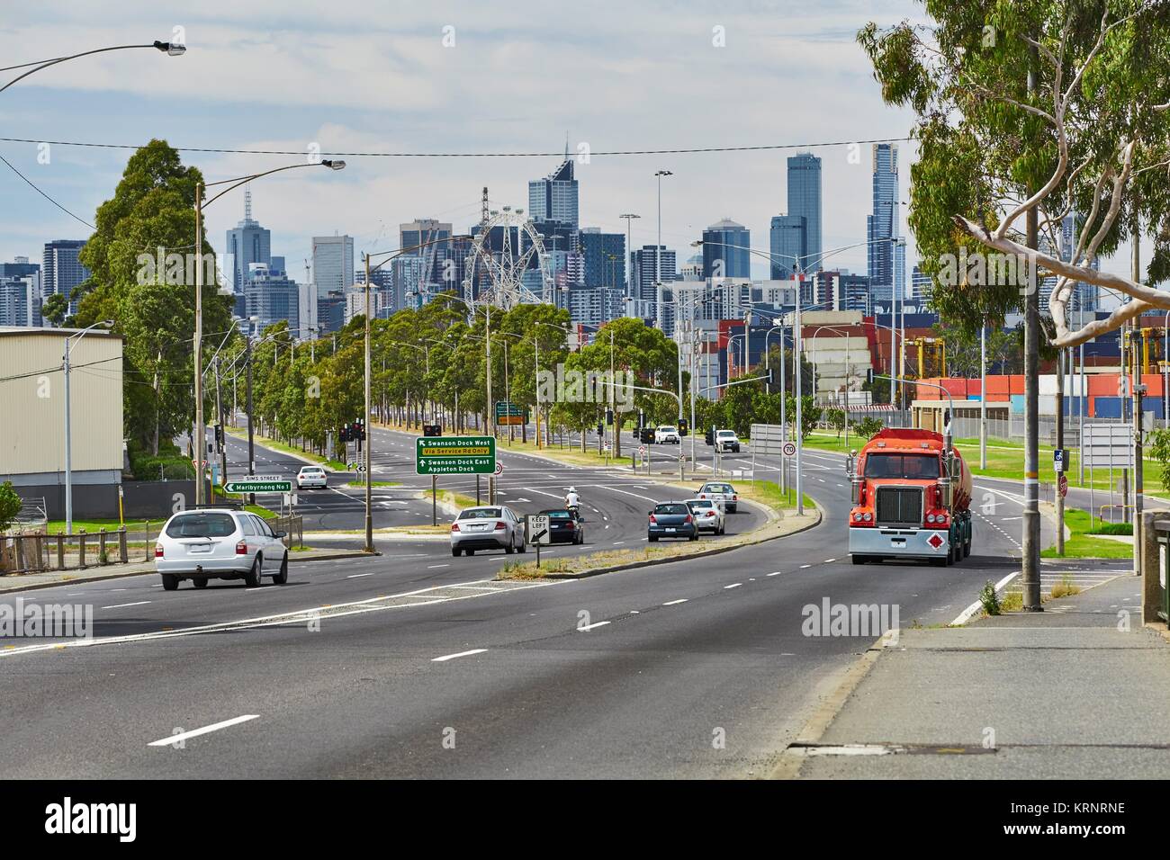 Melbourne motorway hi-res stock photography and images - Alamy