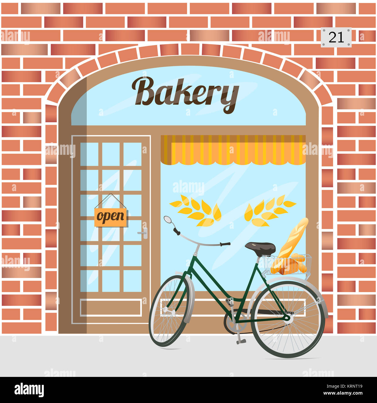 Old french bakery shop front hi-res stock photography and images - Alamy