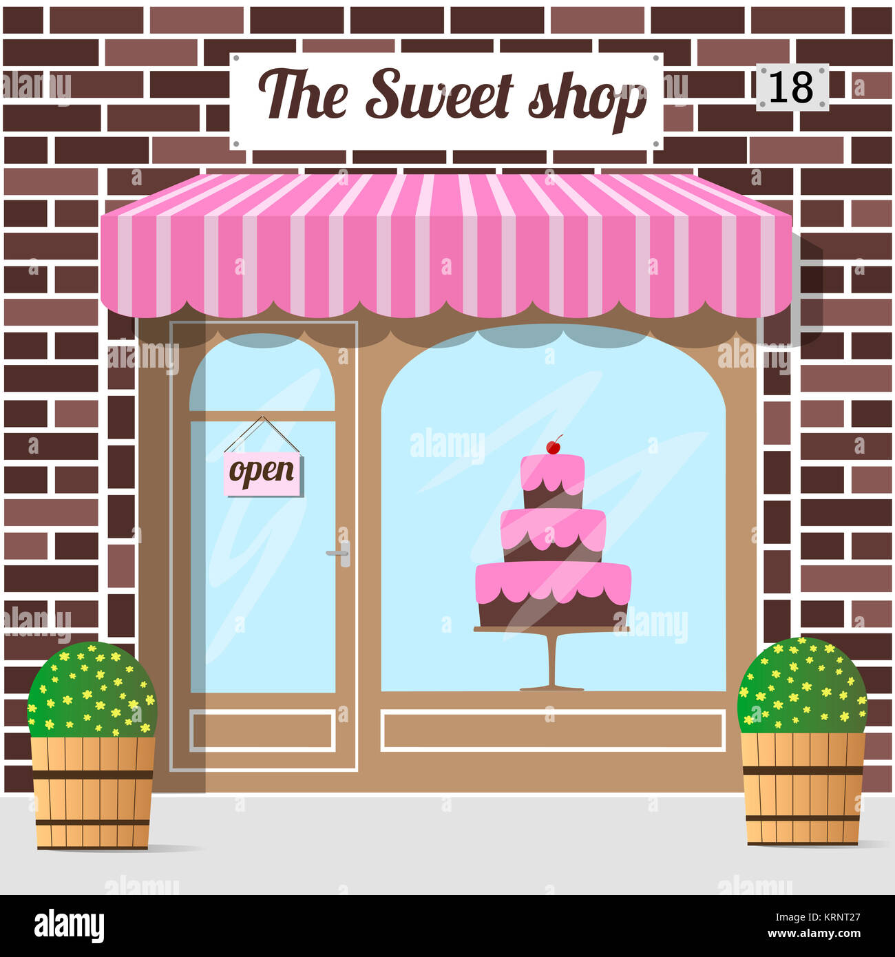 Sweet shop. Candy store, confectionery store Stock Photo - Alamy