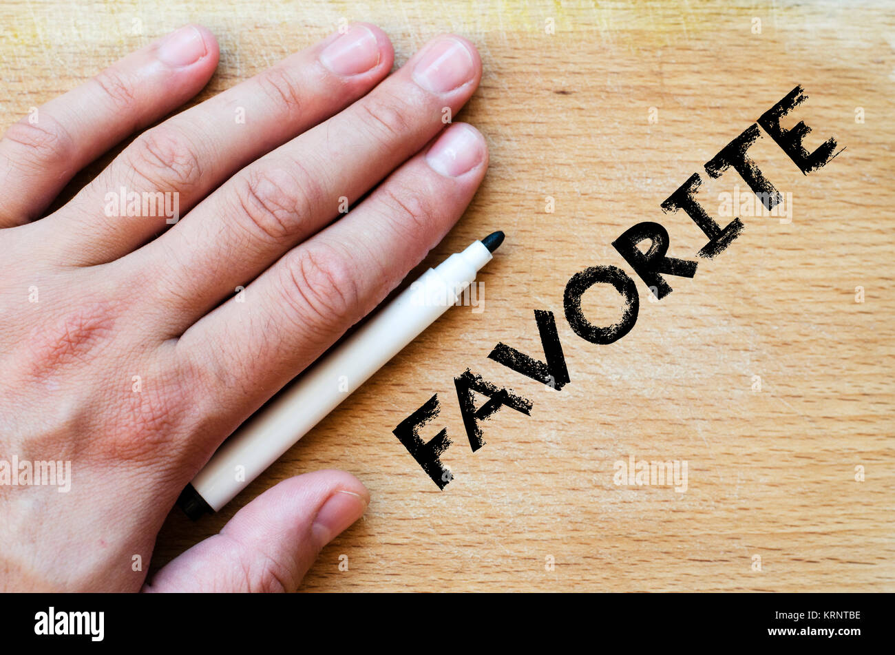 Favorite text concept Stock Photo - Alamy