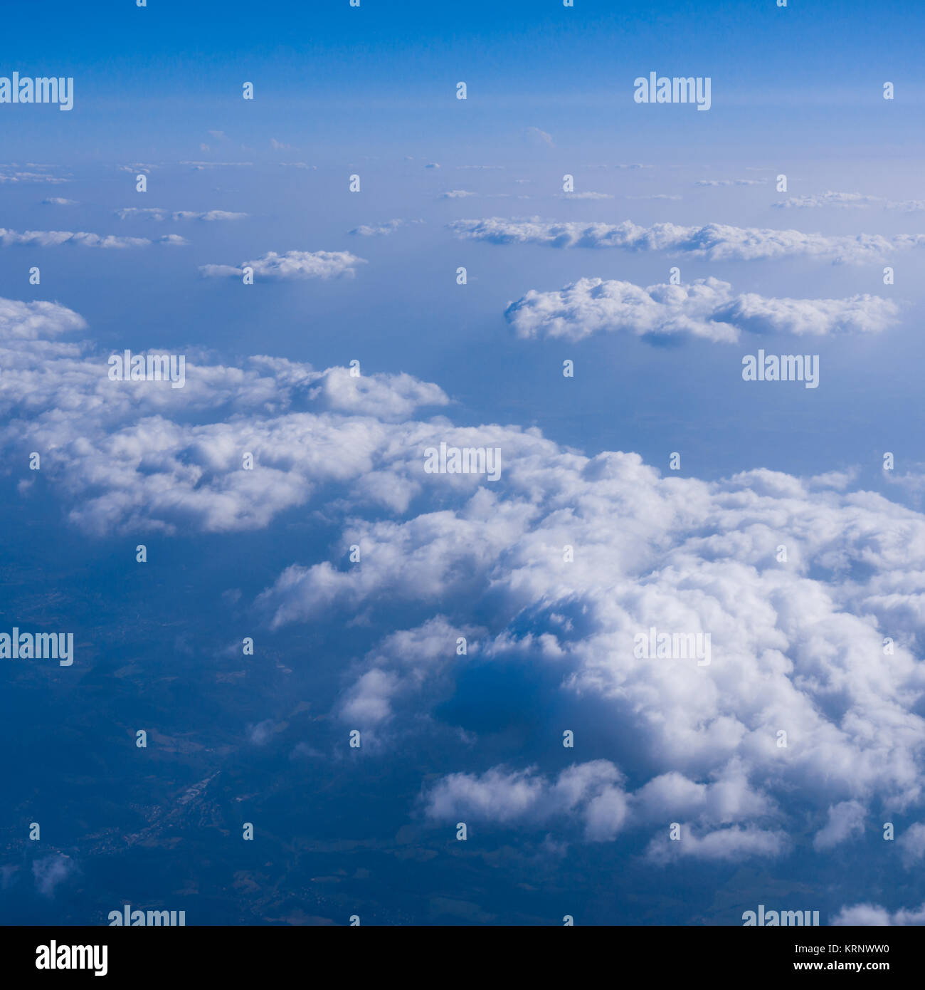 beautiful cloud. clouds from airplane window Stock Photo - Alamy