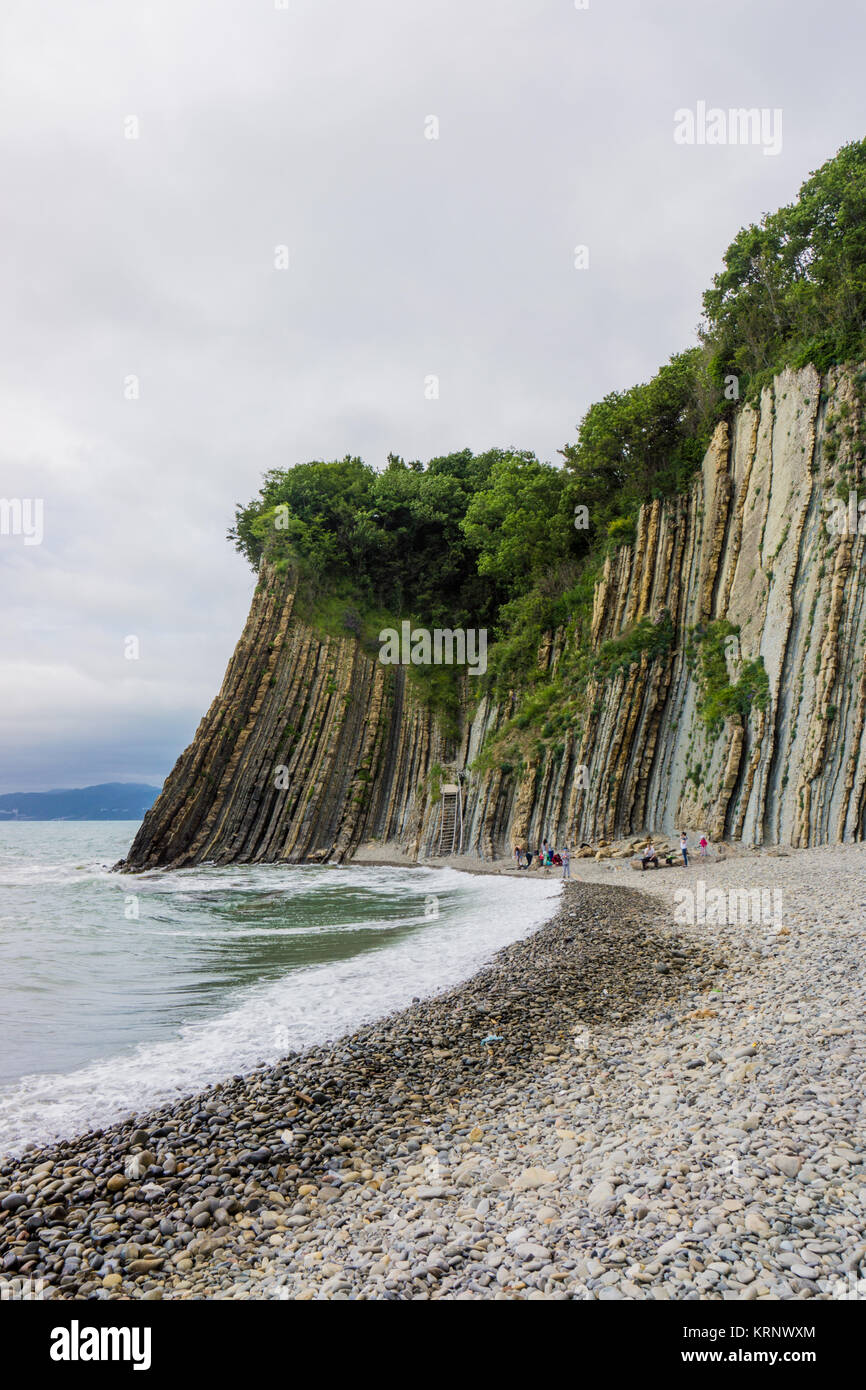 Rock Kiseleva, natural landmark, Tuapse, Russia Stock Photo - Alamy