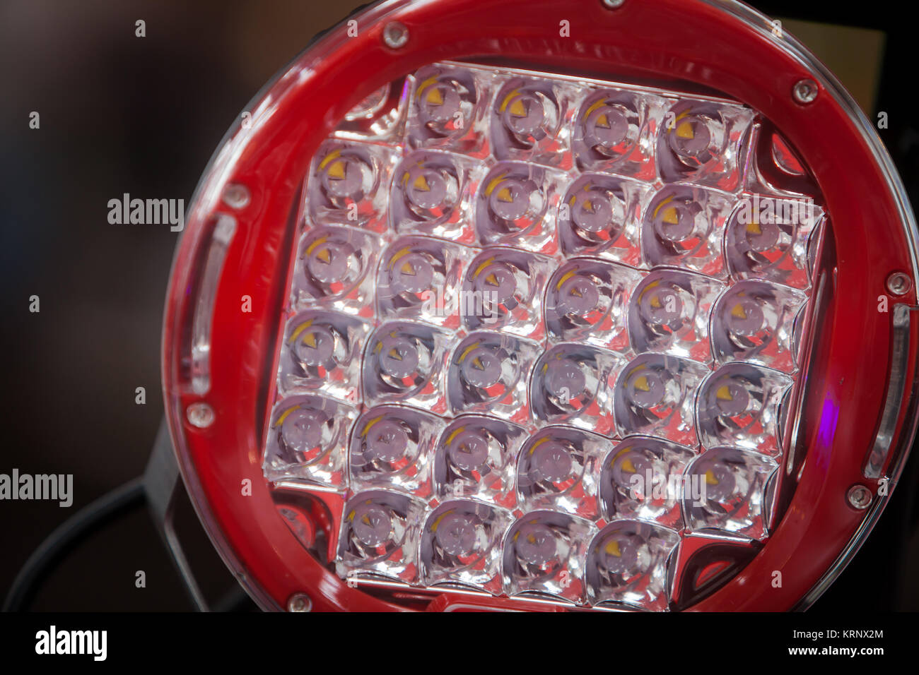 LED round projector Stock Photo - Alamy