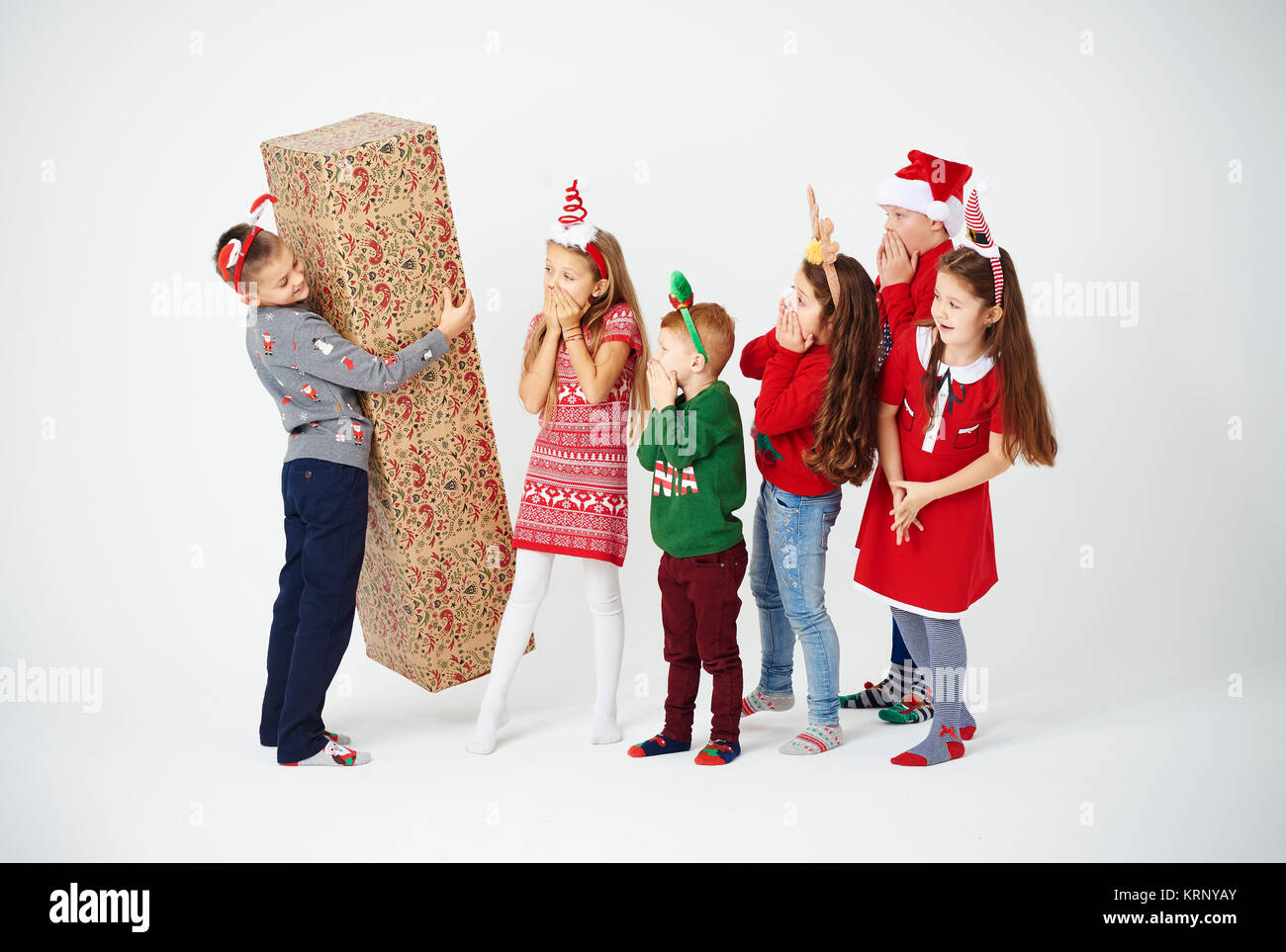 This christmas present is huge Stock Photo - Alamy