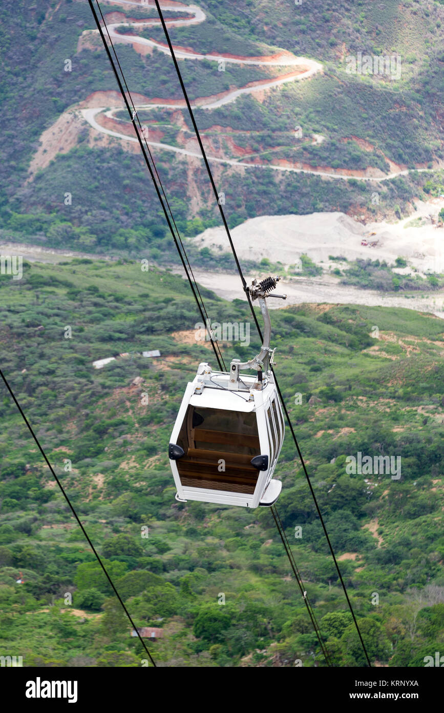 Aerial Tram View Stock Photo - Alamy