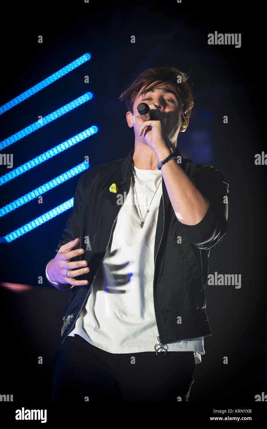 Riki performing live on stage at the Atlantico in Rome, Italy ...