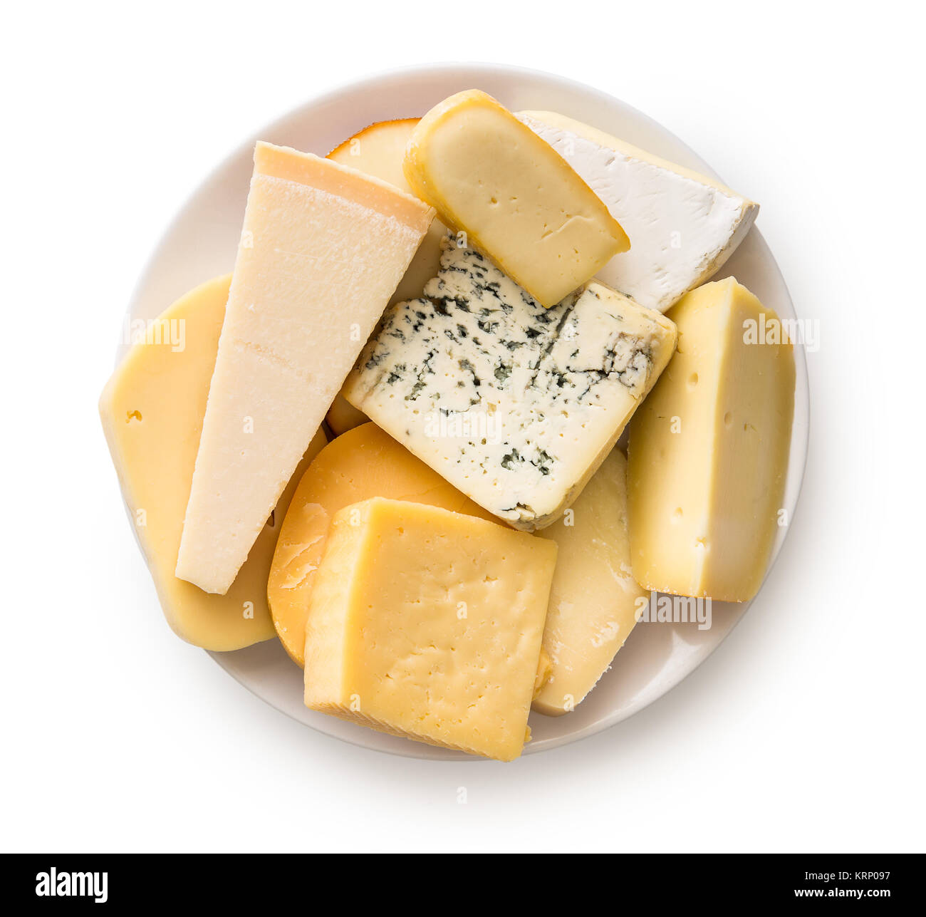 Different kinds of cheeses Stock Photo - Alamy