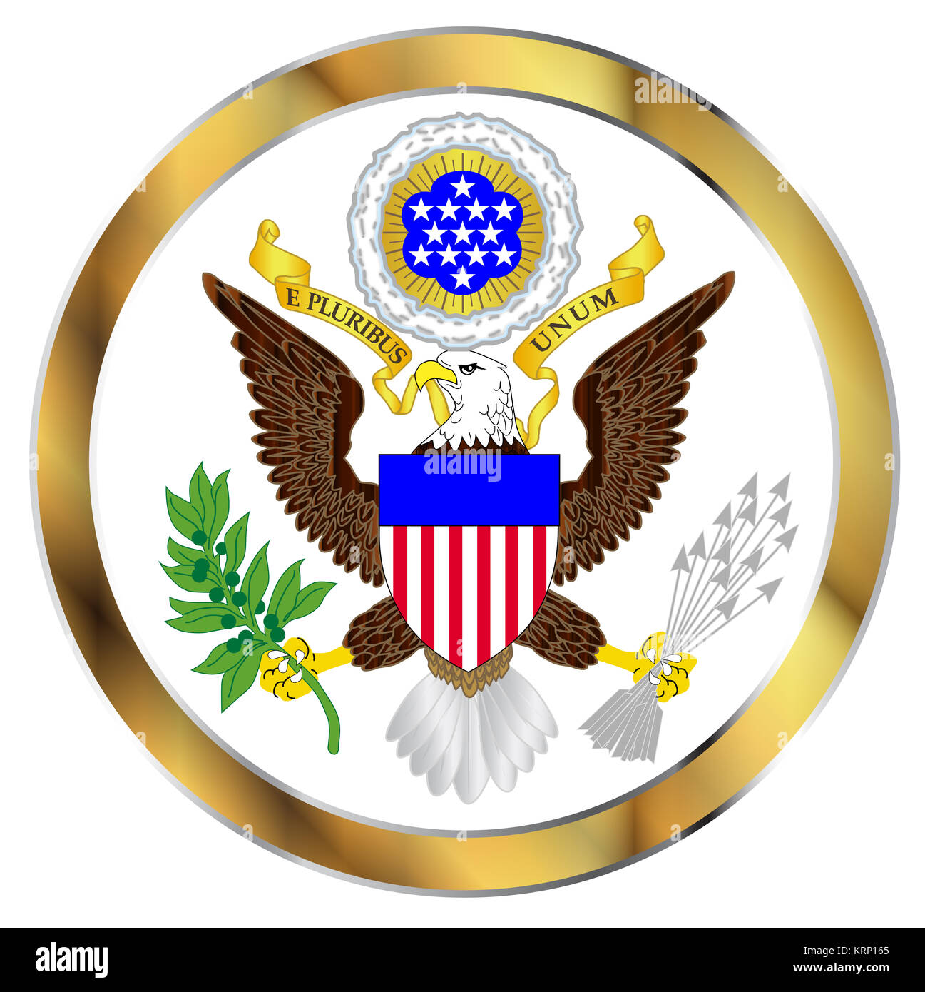 Great seal of the united states vector hi-res stock photography and ...