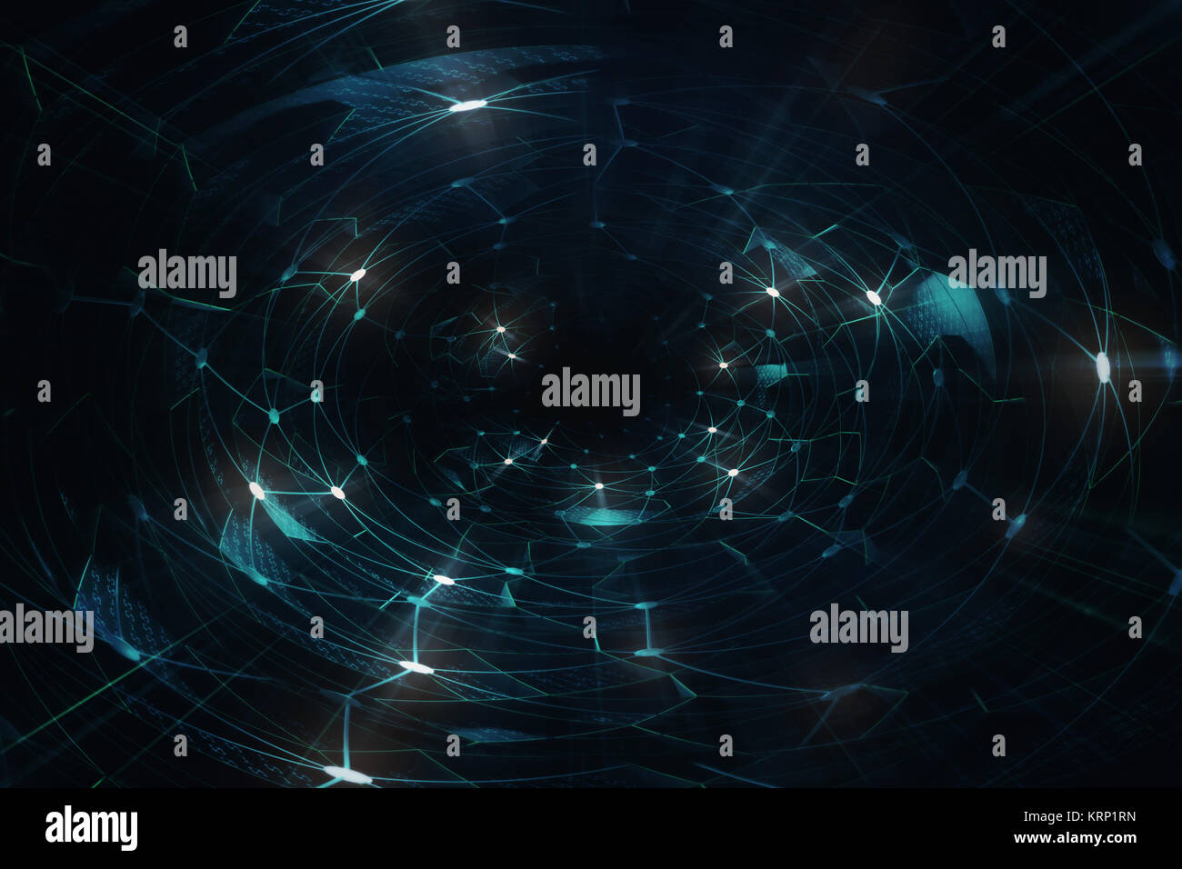 Artificial Intelligence / Neural Network Stock Photo - Alamy