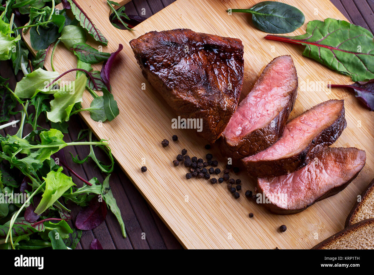 Beef steak - Stock Image Stock Photo - Alamy