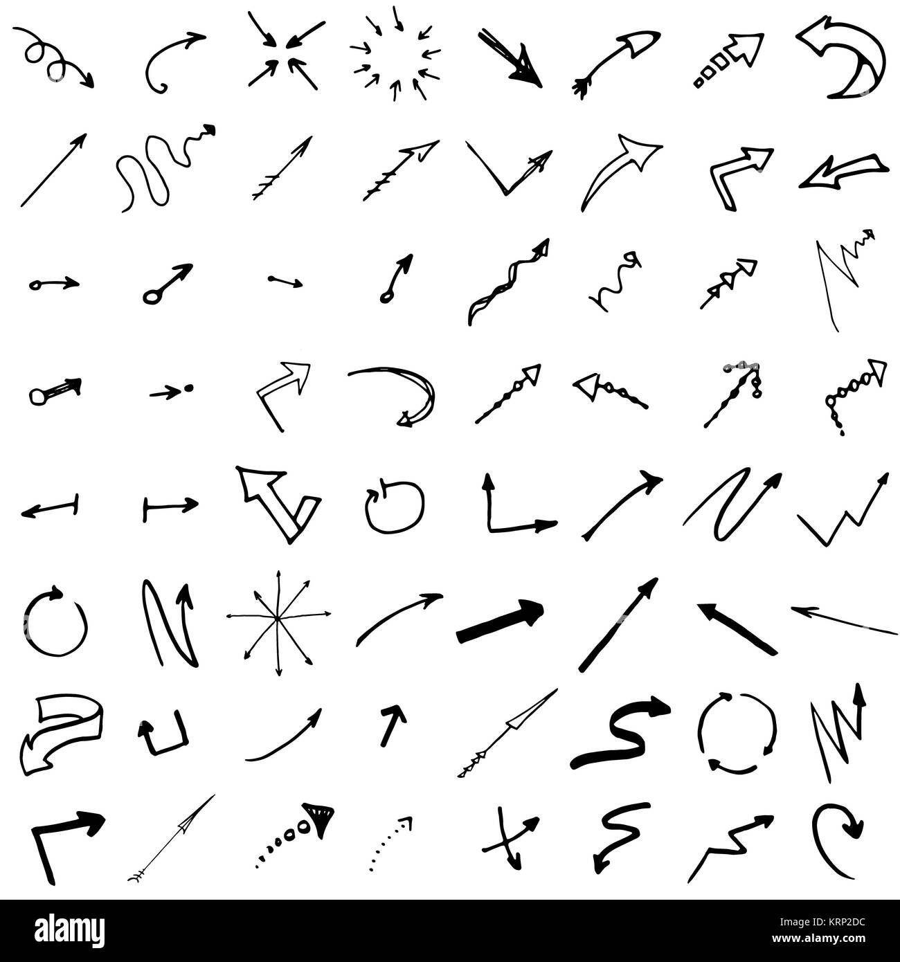 Direction signs arrows Black and White Stock Photos & Images - Alamy