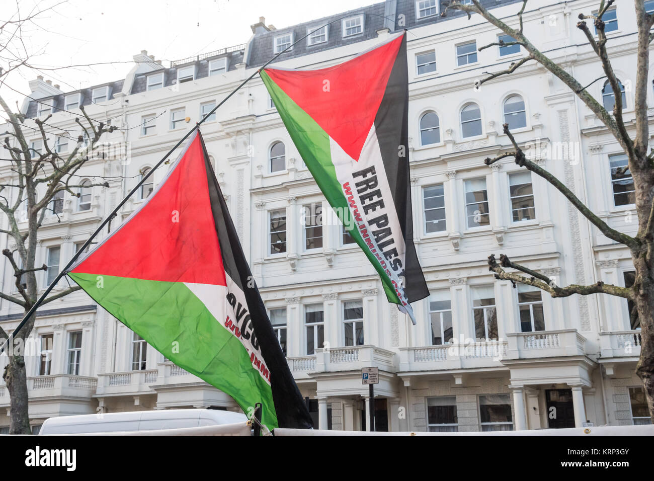 The protesters brought Palestinian flags calling for Free Palestine and ...