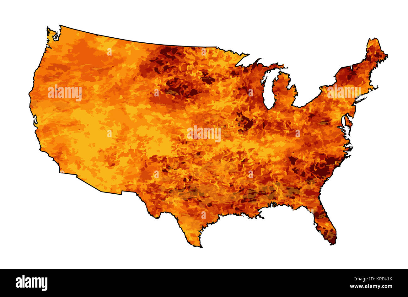 Heat map image hi-res stock photography and images - Alamy