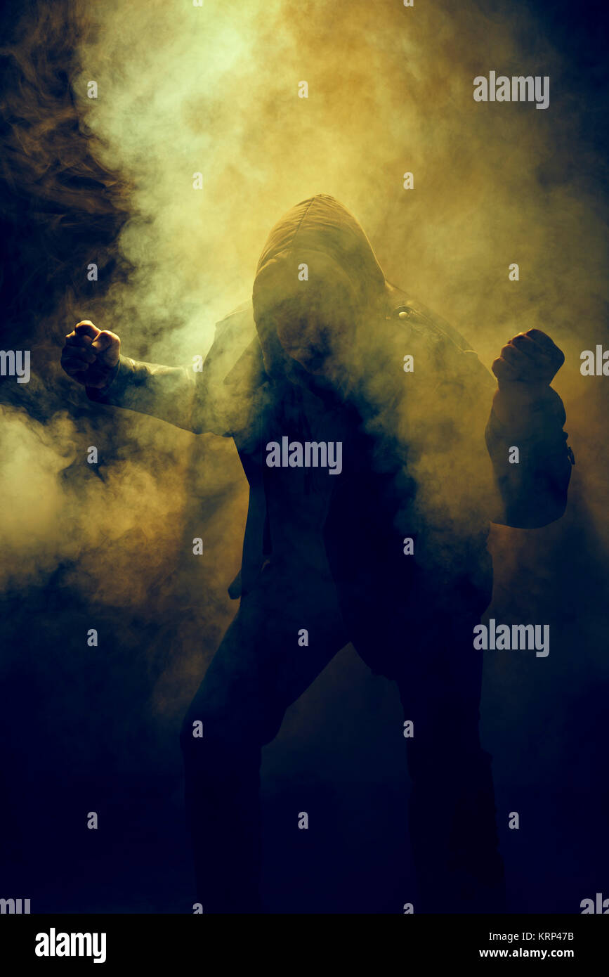 man mist mittens Stock Photo - Alamy