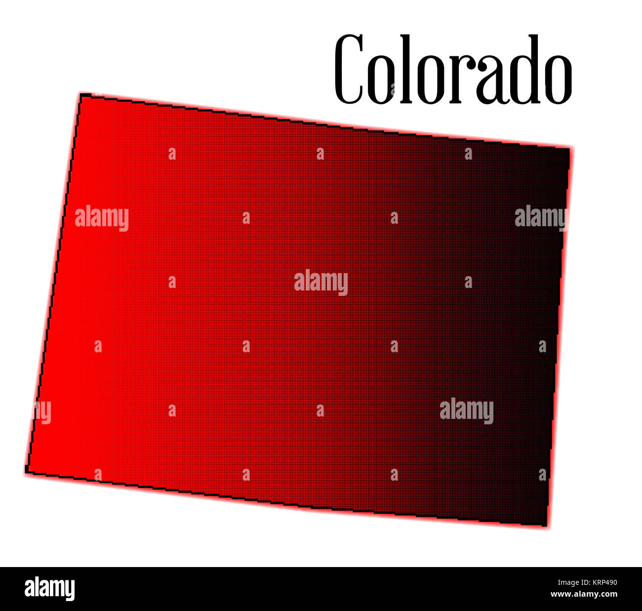 Colorado Outline Vector High Resolution Stock Photography and Images ...