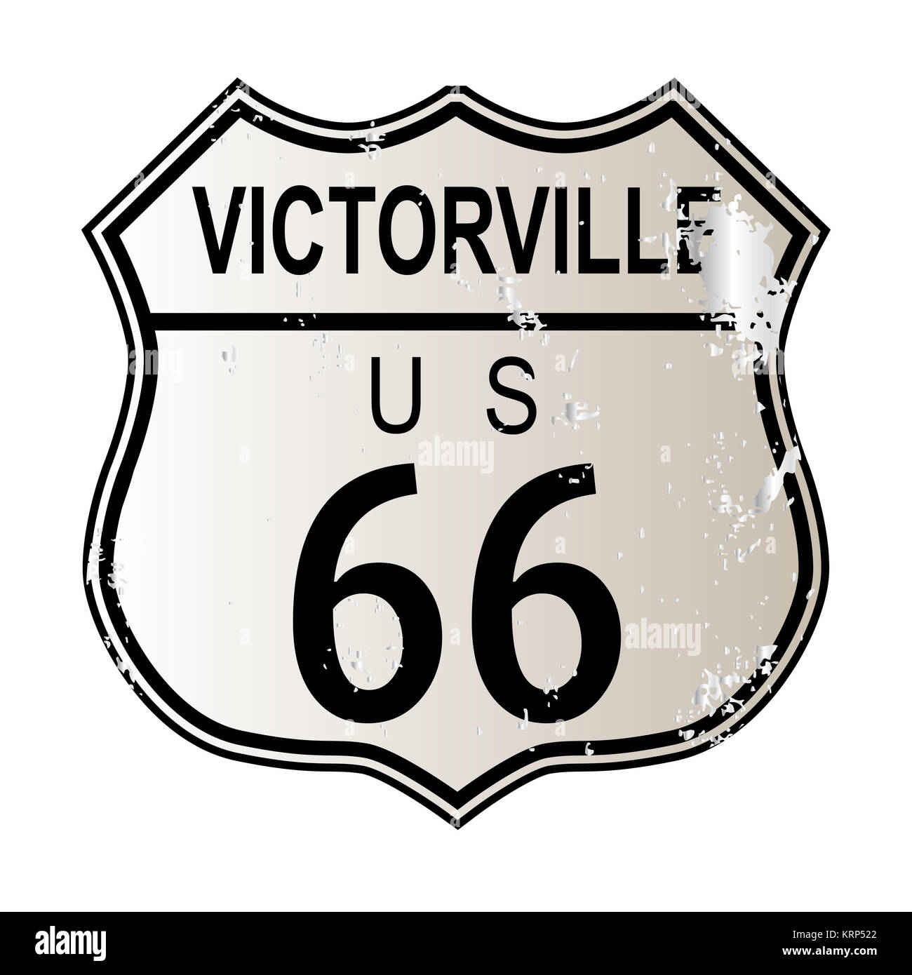 Victorville Route 66 Stock Photo - Alamy