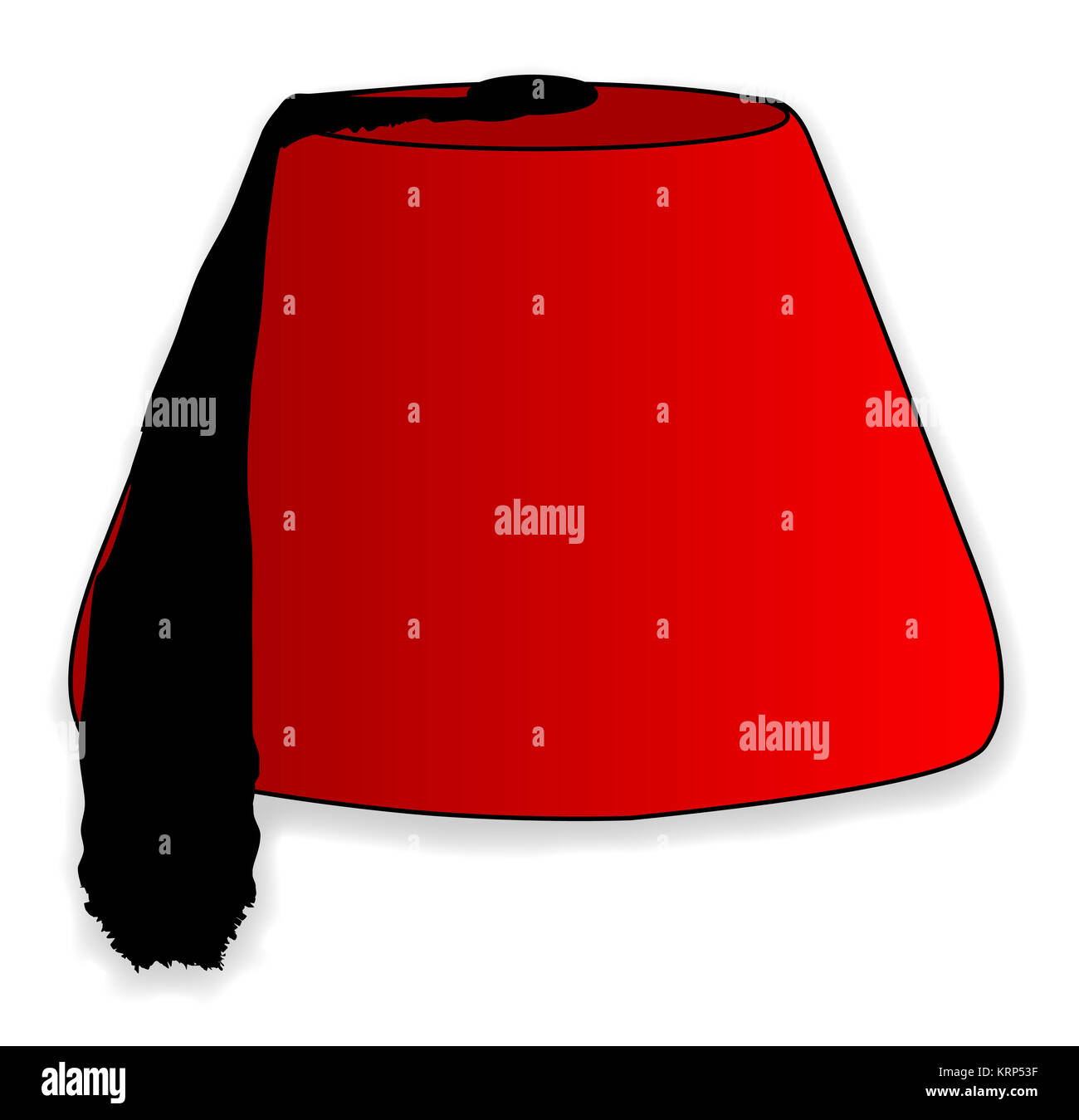 Cartoon Style Fez Stock Photo - Alamy