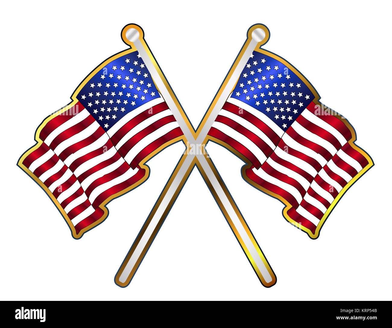 Old Glory Pin Padge Stock Photo - Alamy