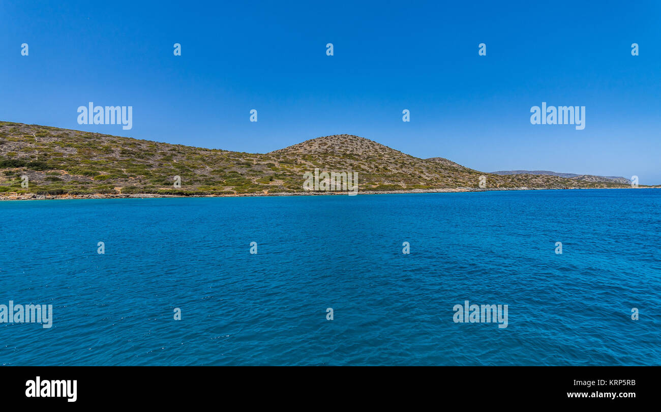 Seascape. Mediterranean Sea. Crete. Greece Stock Photo - Alamy