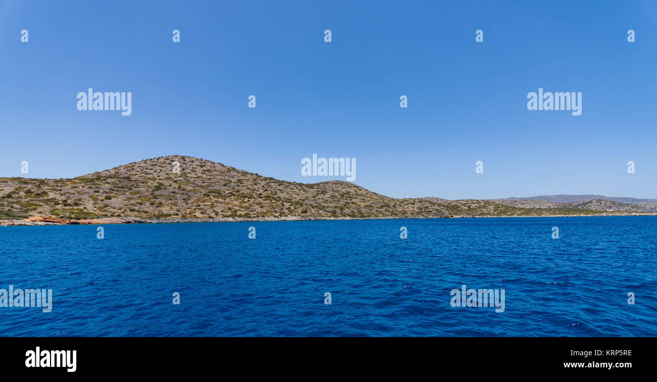 Seascape. Mediterranean Sea. Crete. Greece Stock Photo - Alamy