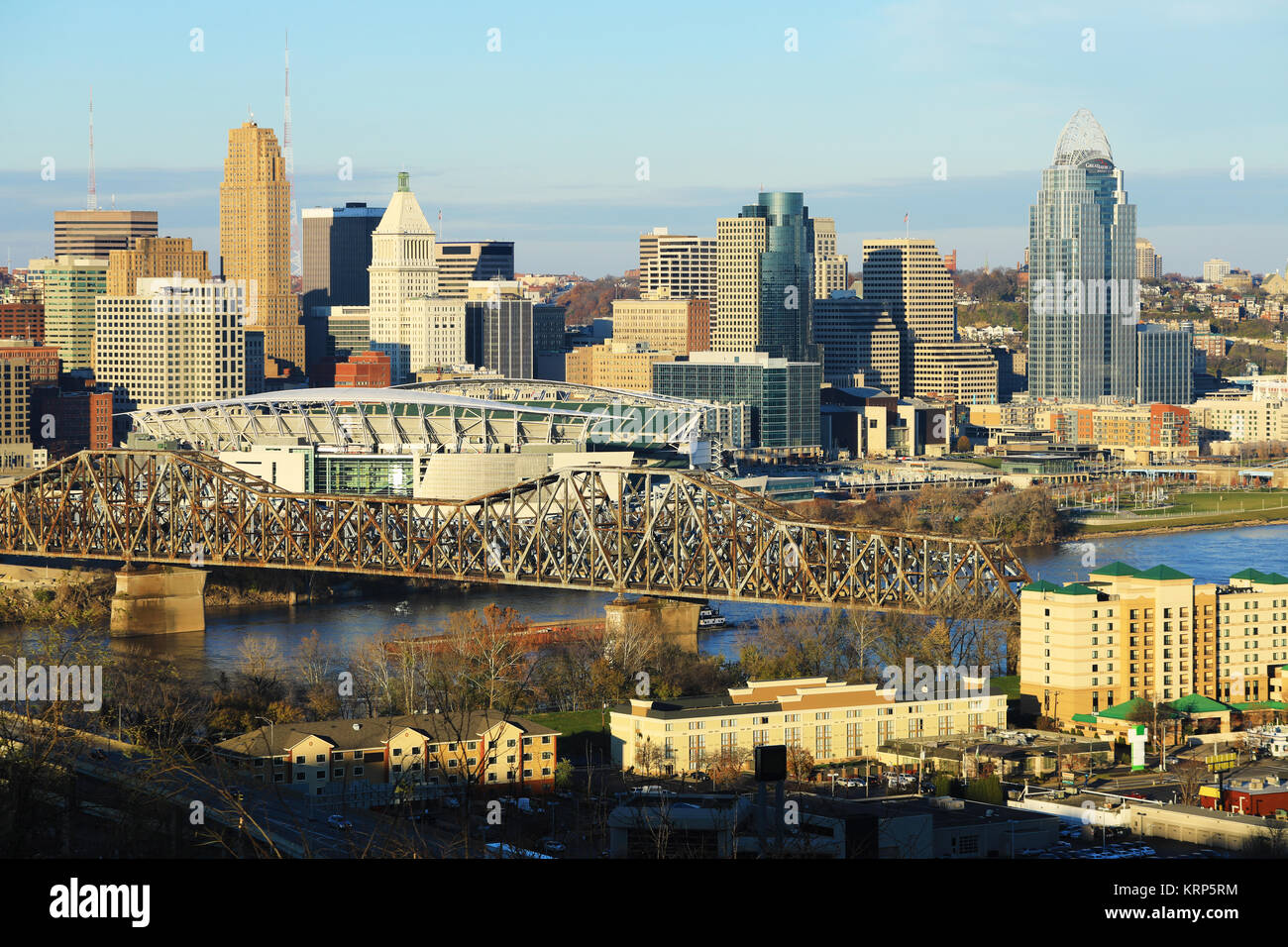 Riverfront stadium cincinnati hi-res stock photography and images - Alamy