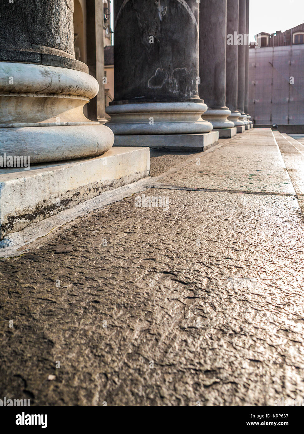 base of ionic columns Stock Photo - Alamy