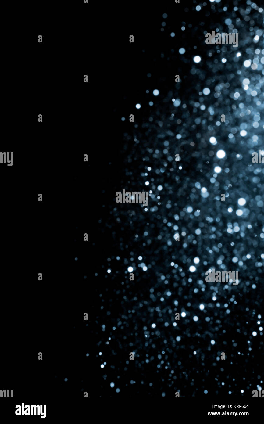 Background of Silver lights with bokeh effect Stock Photo - Alamy