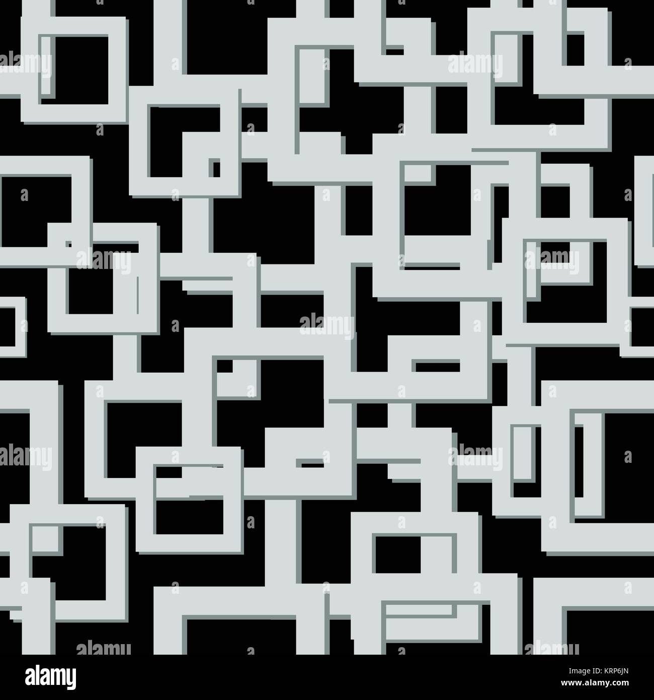 Modern mosaic backgound. Vector seamless texture. Abstract geometric ...