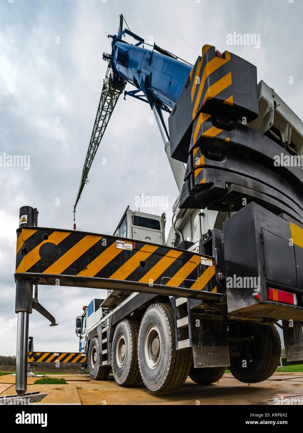 Big crane high resolution panoramic view, Belgium Stock Photo - Alamy