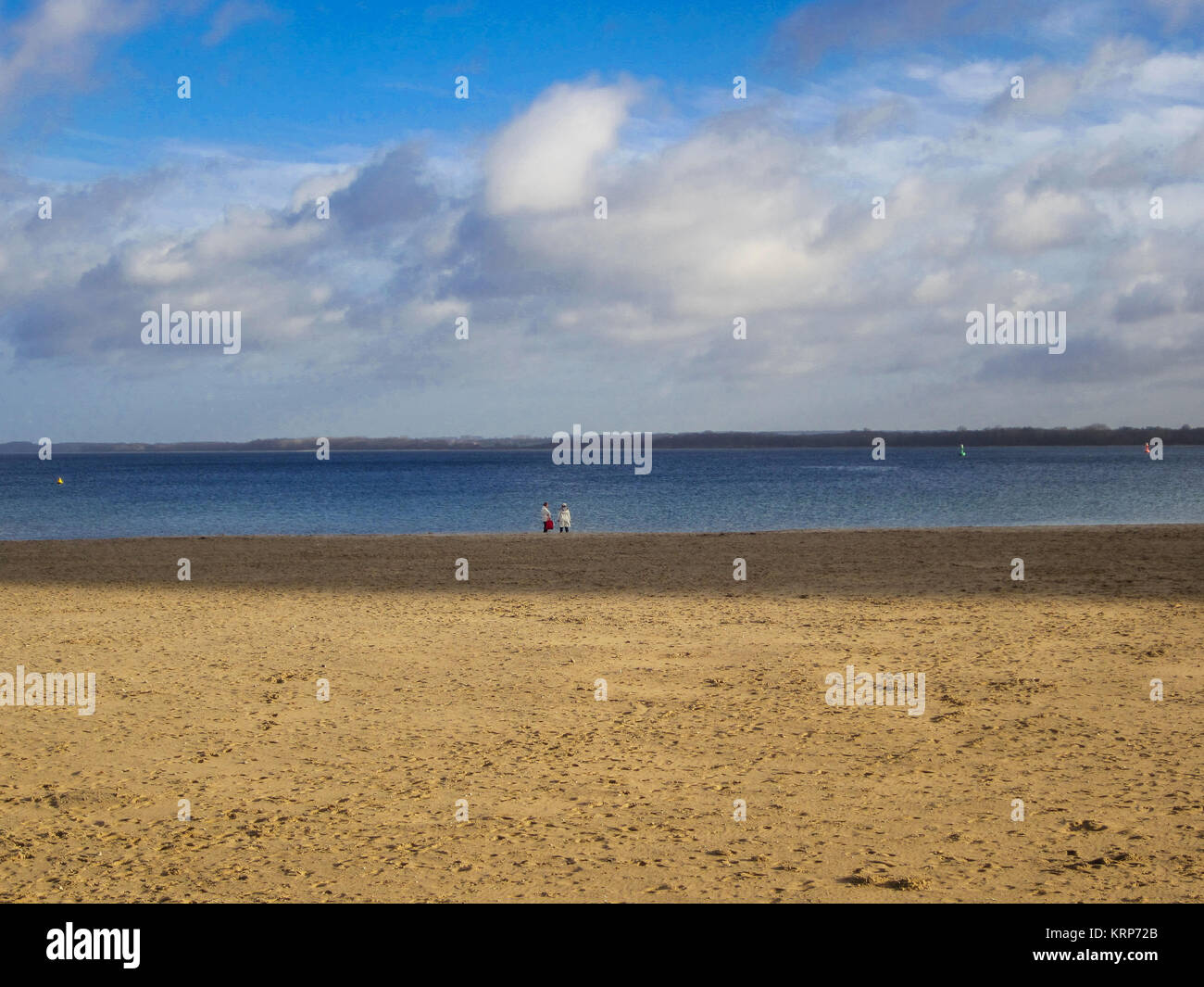 Beach Boardwalk in Luebeck-Travemuende Stock Photo - Alamy