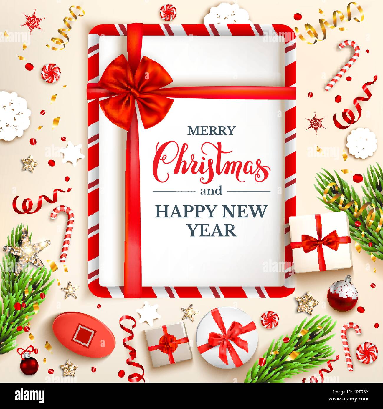 Streamer ribbon Stock Vector Images - Alamy