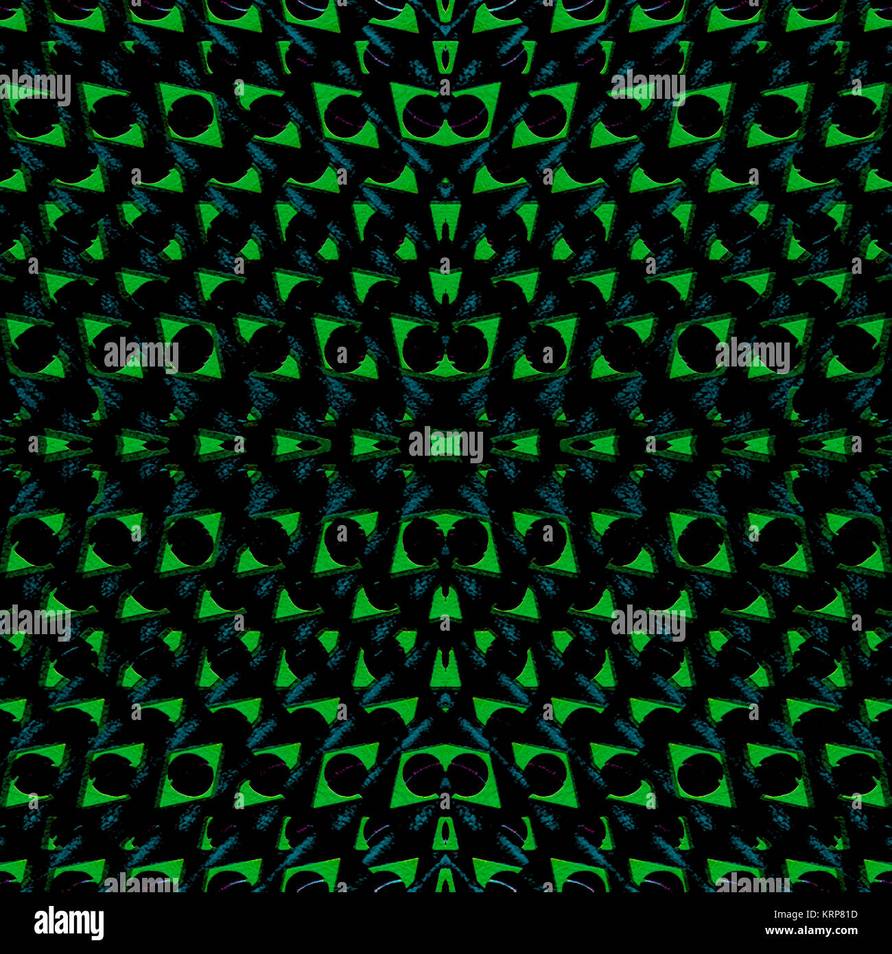 Futuristic Geometric Seamless Pattern Stock Photo - Alamy
