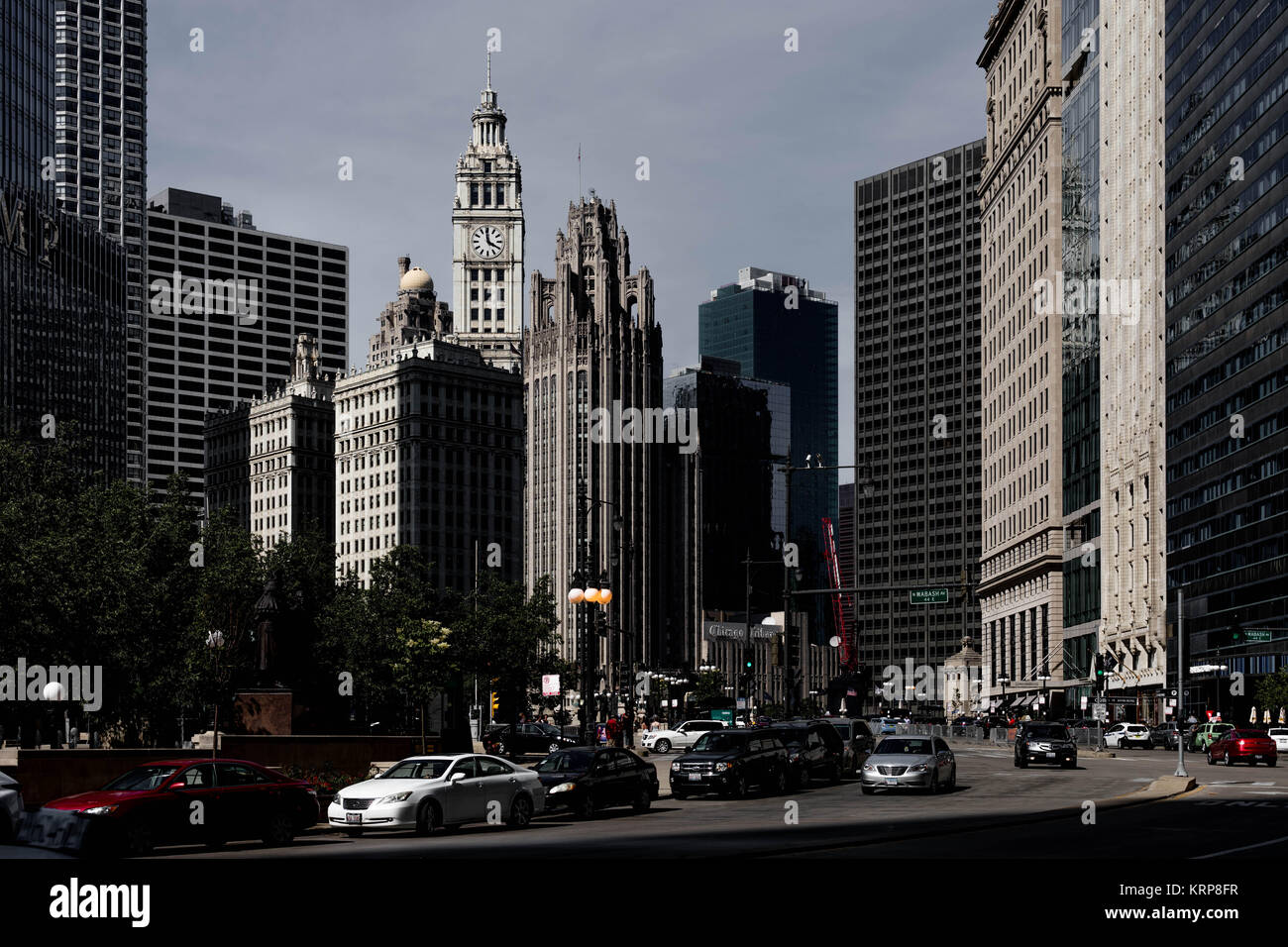 Chicago central hi-res stock photography and images - Alamy