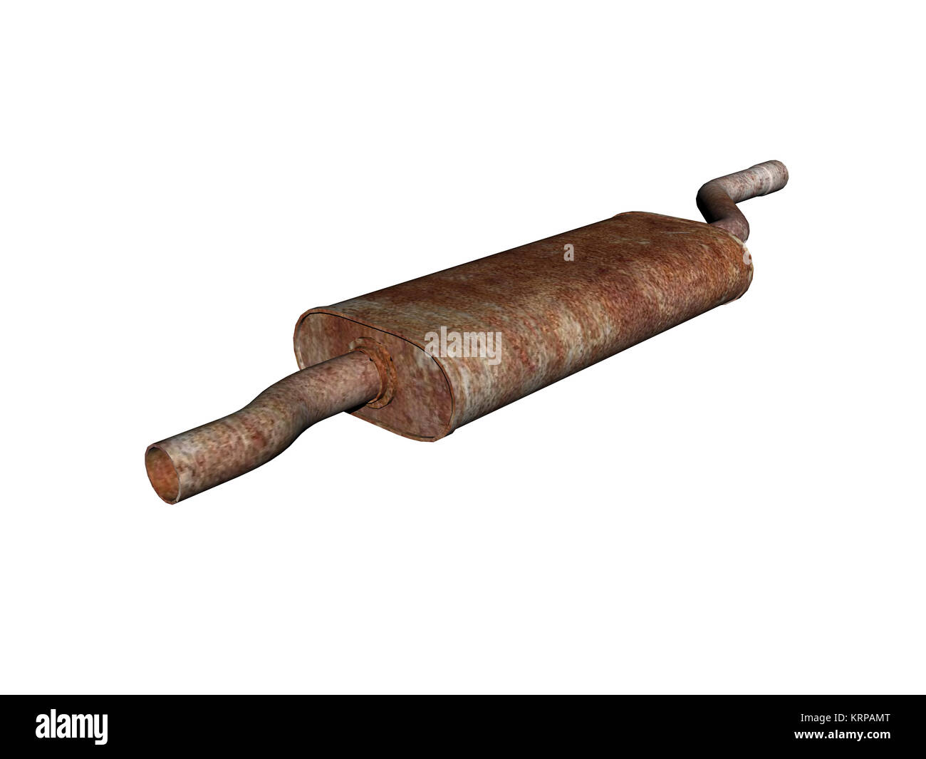 rusty exhaust released Stock Photo - Alamy