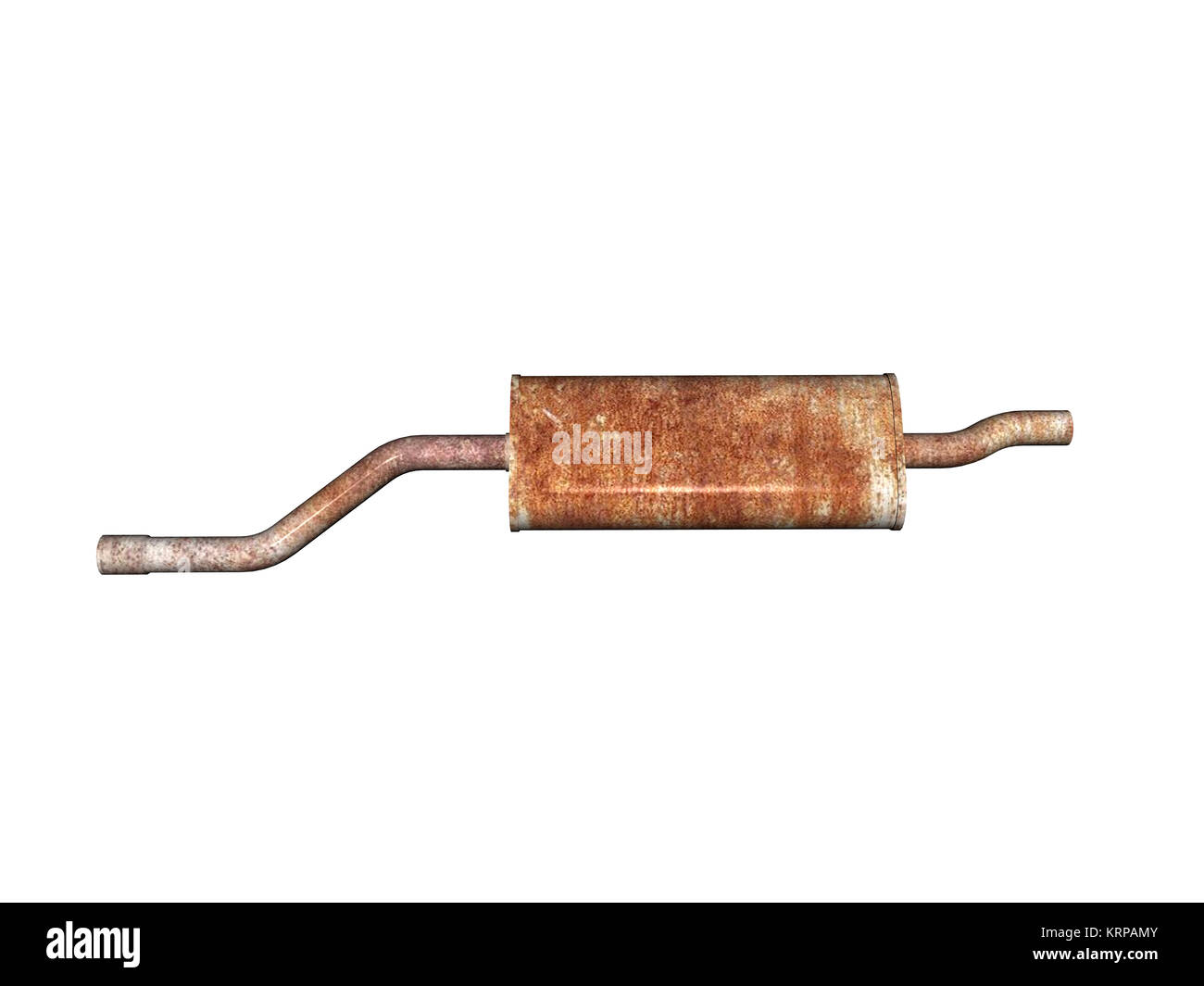 rusty exhaust released Stock Photo - Alamy