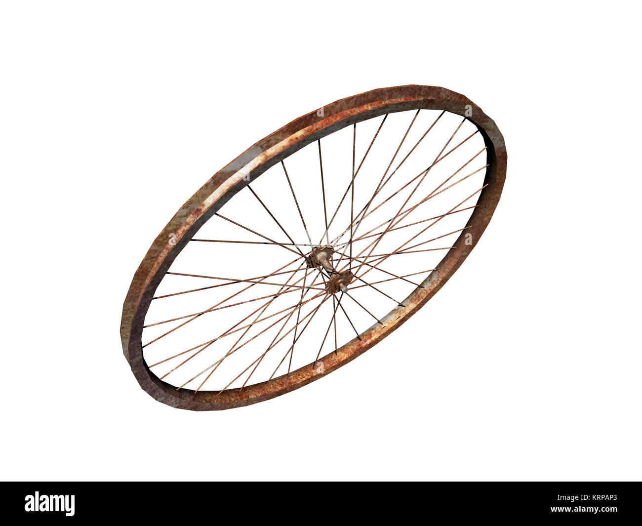 rusty wheel released Stock Photo - Alamy