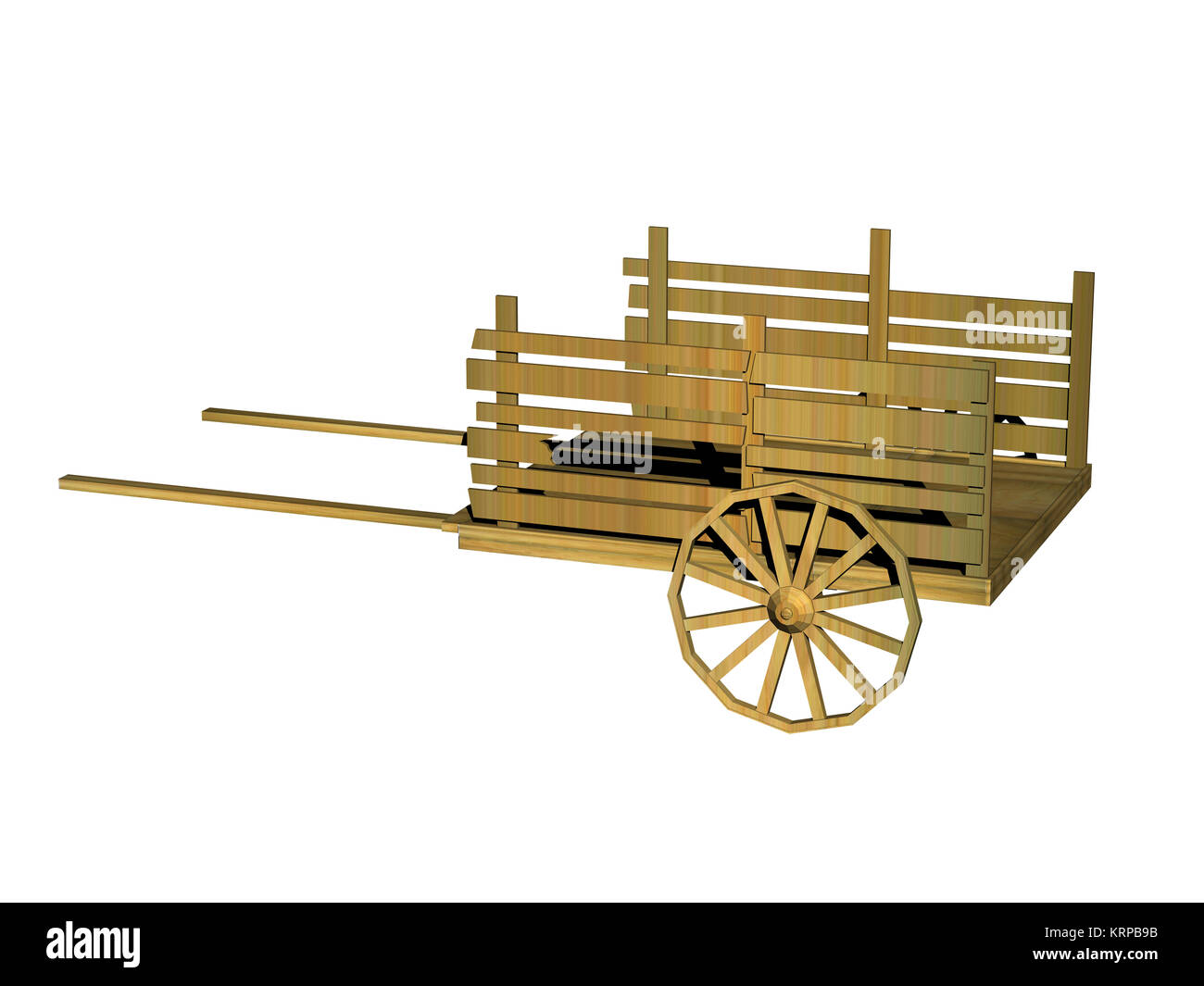 wooden carts free Stock Photo - Alamy