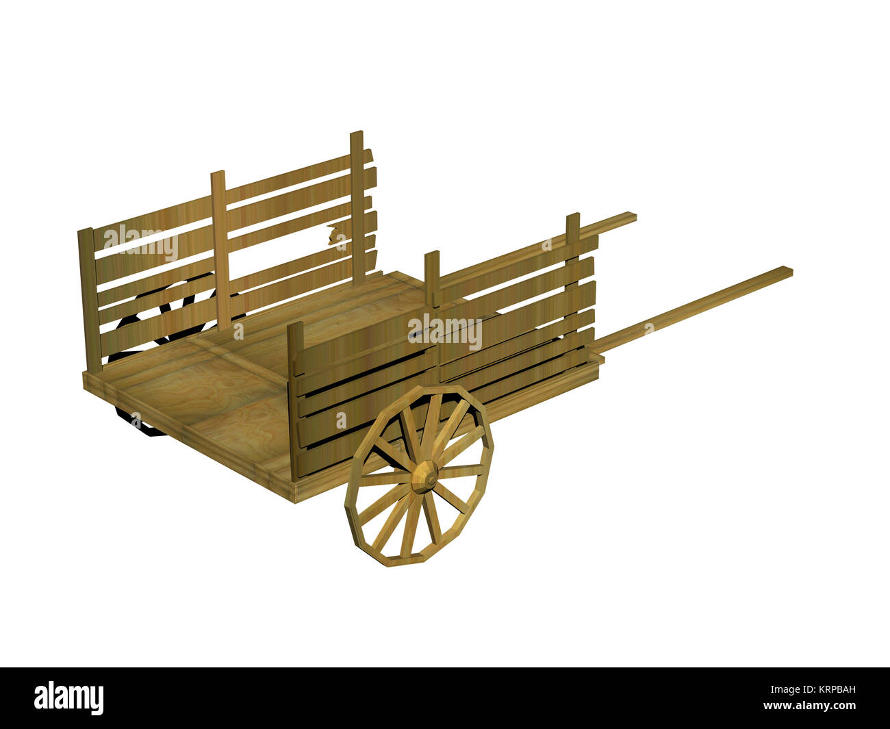 wooden carts free Stock Photo - Alamy