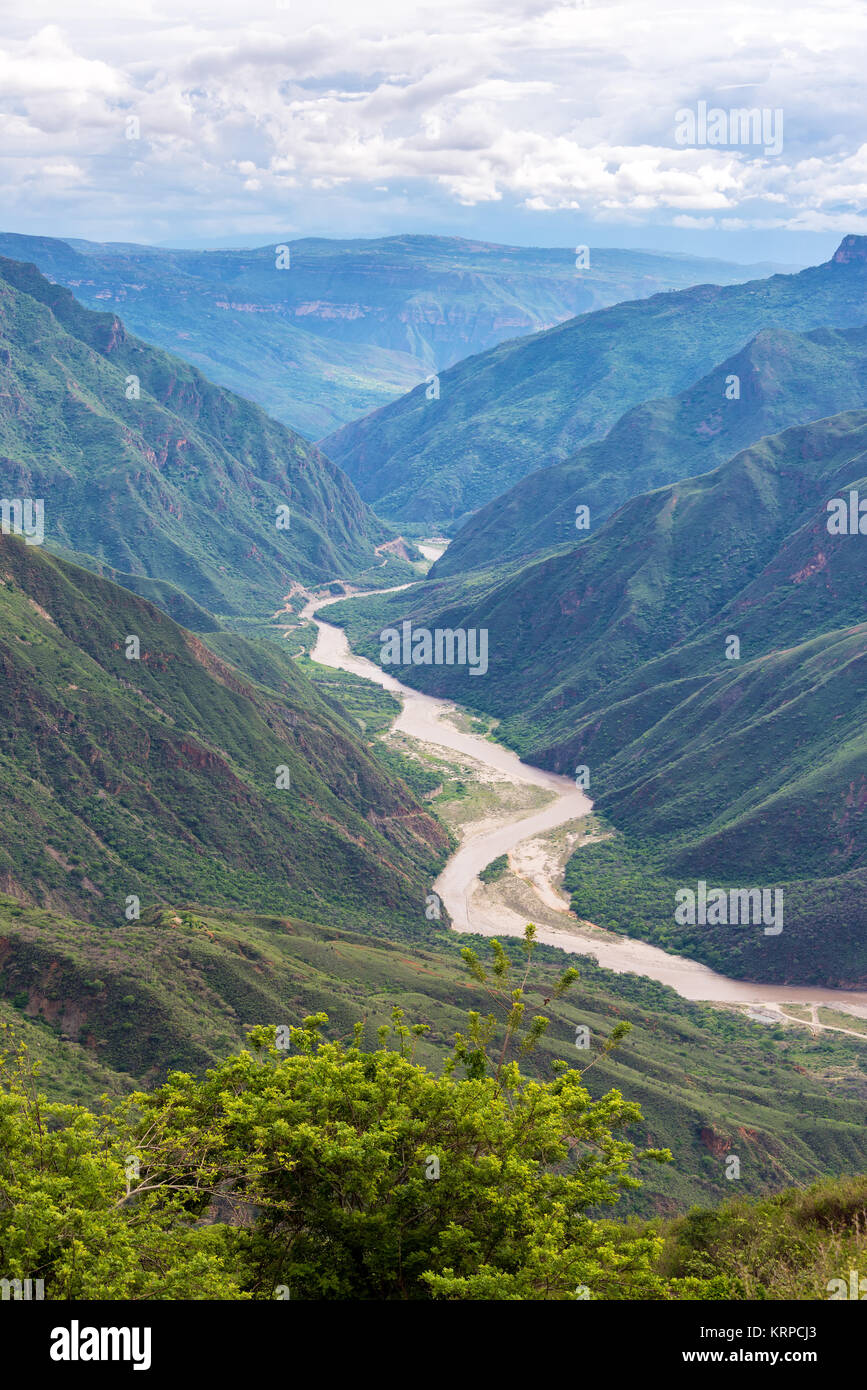 Chicamocha Canyon Vertical Stock Photo - Alamy